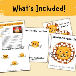 Childrens Church, Bible Lessons, Daniel and the Lions Den, Preschool ...