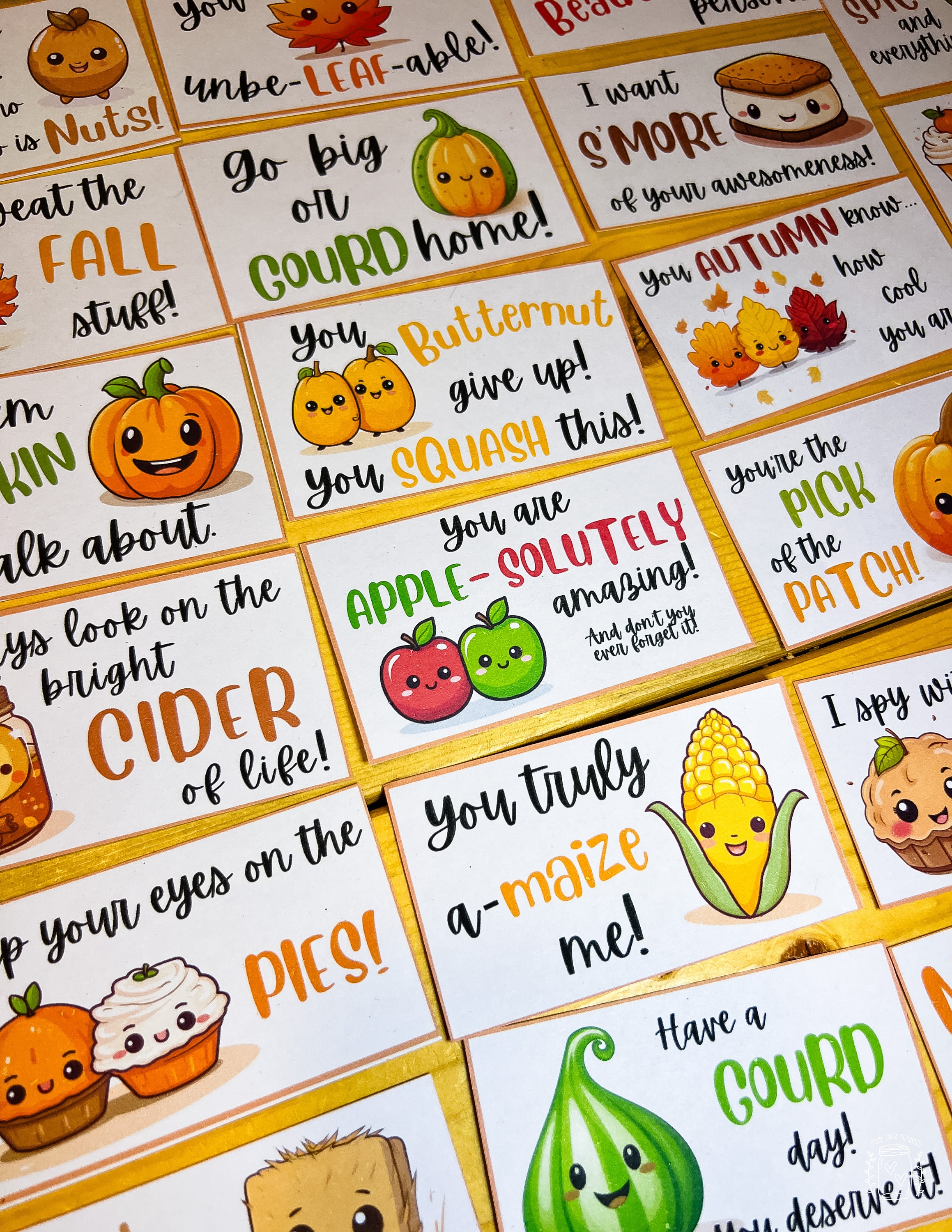 Fall Puns, Encouragement Cards, Punny Puns, Morale Booster, Lunch Box ...