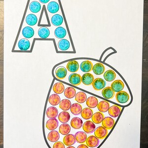 Preschool Fall Printables, Preschool Worksheets, Dot Marker Activity ...