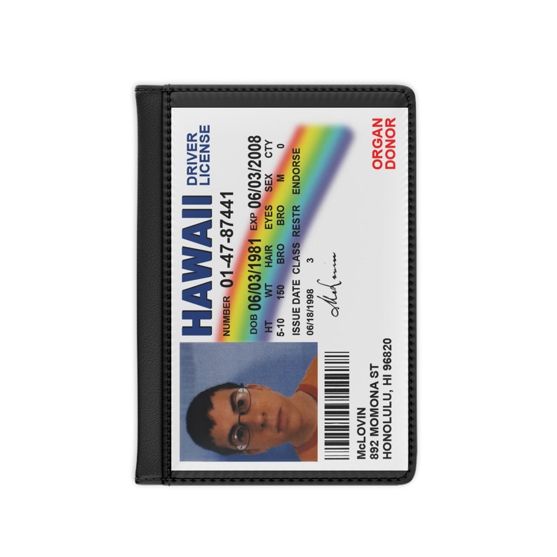 Mclovin Passport Cover - Etsy
