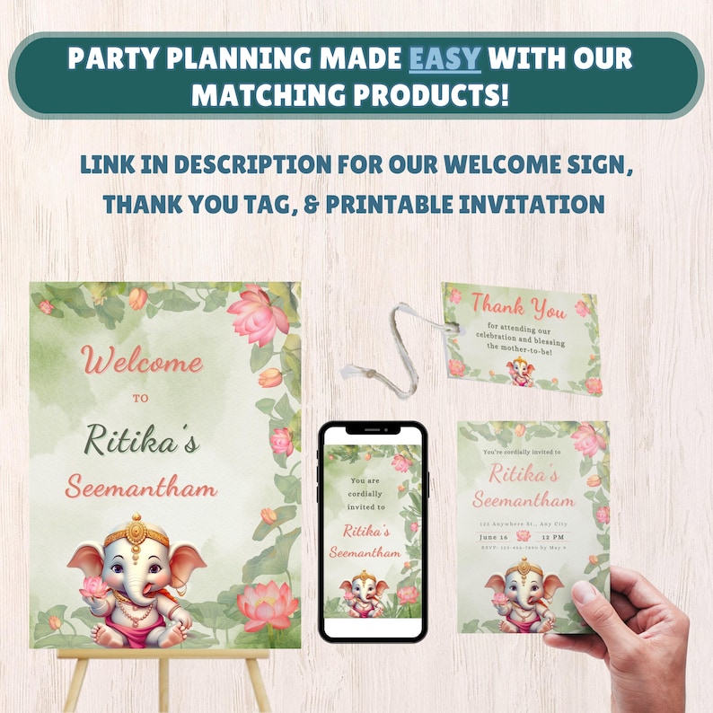 Indian Baby Shower Video Invitation Tamil Seemantham Animated Phone ...