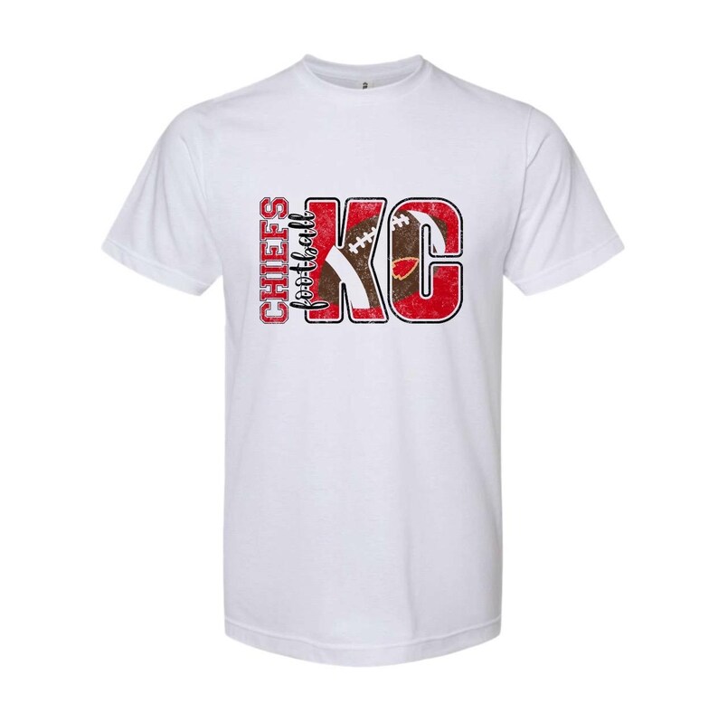 Chiefs Football Letters PNG JPG, Football Team Clipart, Printable High ...