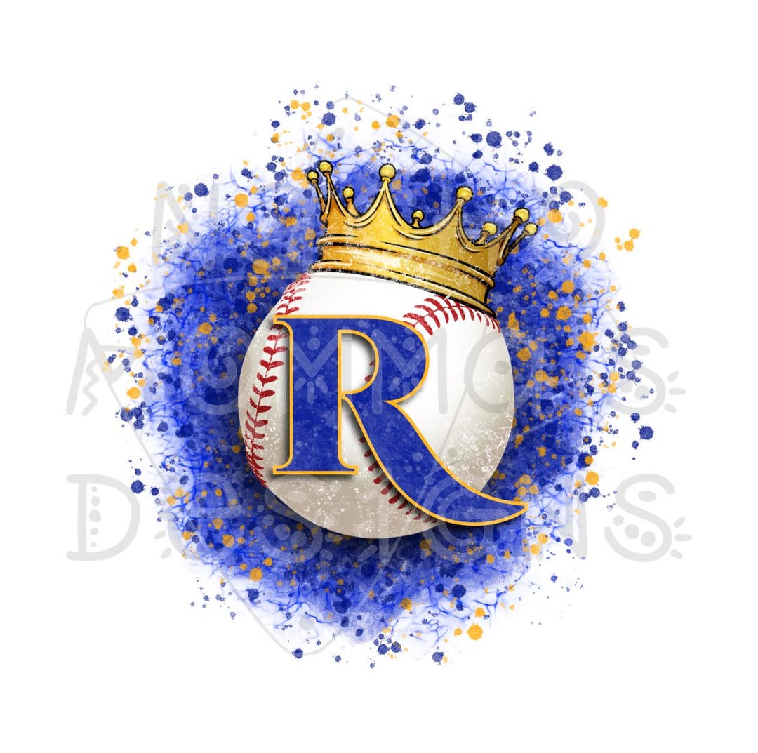 Royals R PNG JPG, Baseball Team Clipart, Printable High Quality Design ...