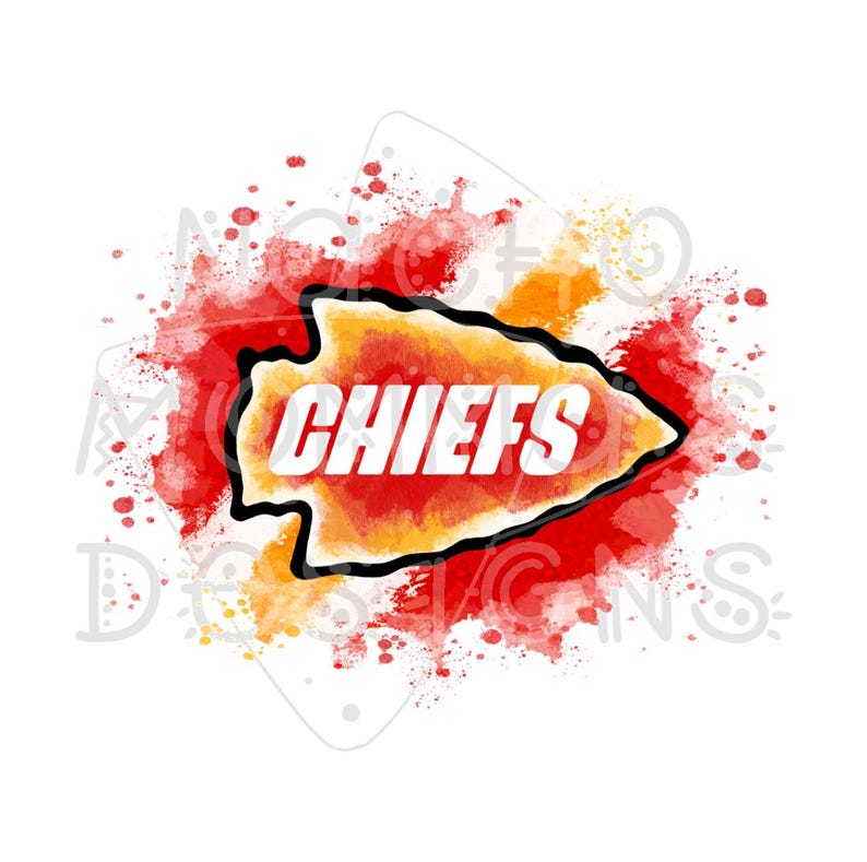 Chiefs Stripe PNG JPG, Football Team Clipart, Printable High Quality ...