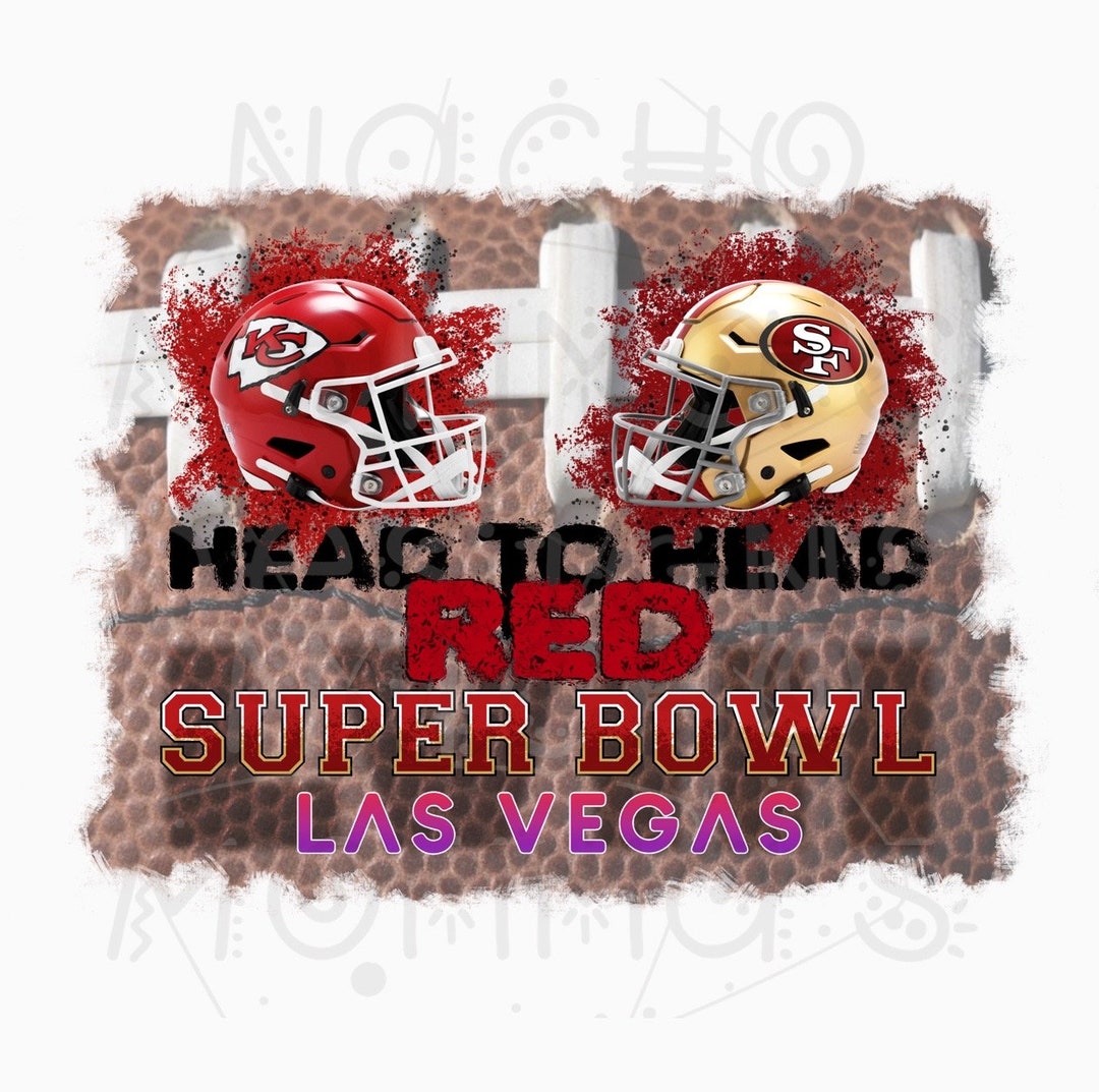 Red Super Bowl Sublimation Ready to Press read Item Description Before ...