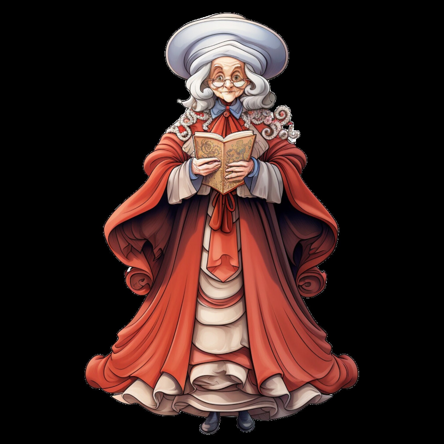 25 Piece Santa & Mrs. Claus Clip Art Collection Festive Digital ...