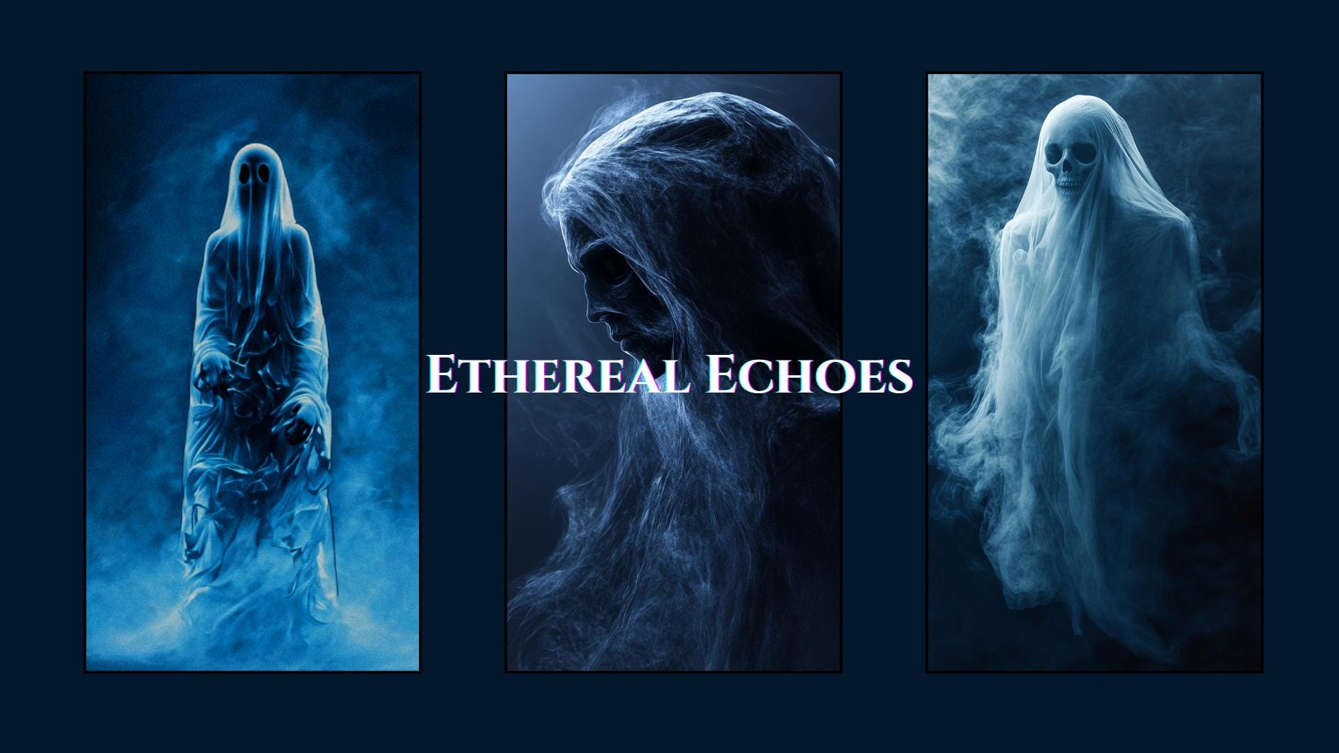 Ethereal Echoes: Haunted Ghost Mobile Animated Backgrounds Bundle ...