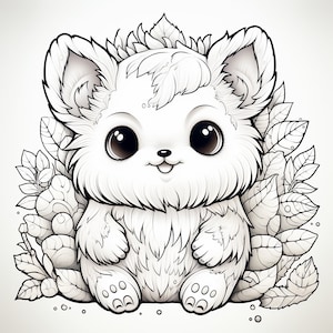 125 - Cute Coloring Pages - Unleash Your Inner Artist - 12 X 12 and 8.5 ...