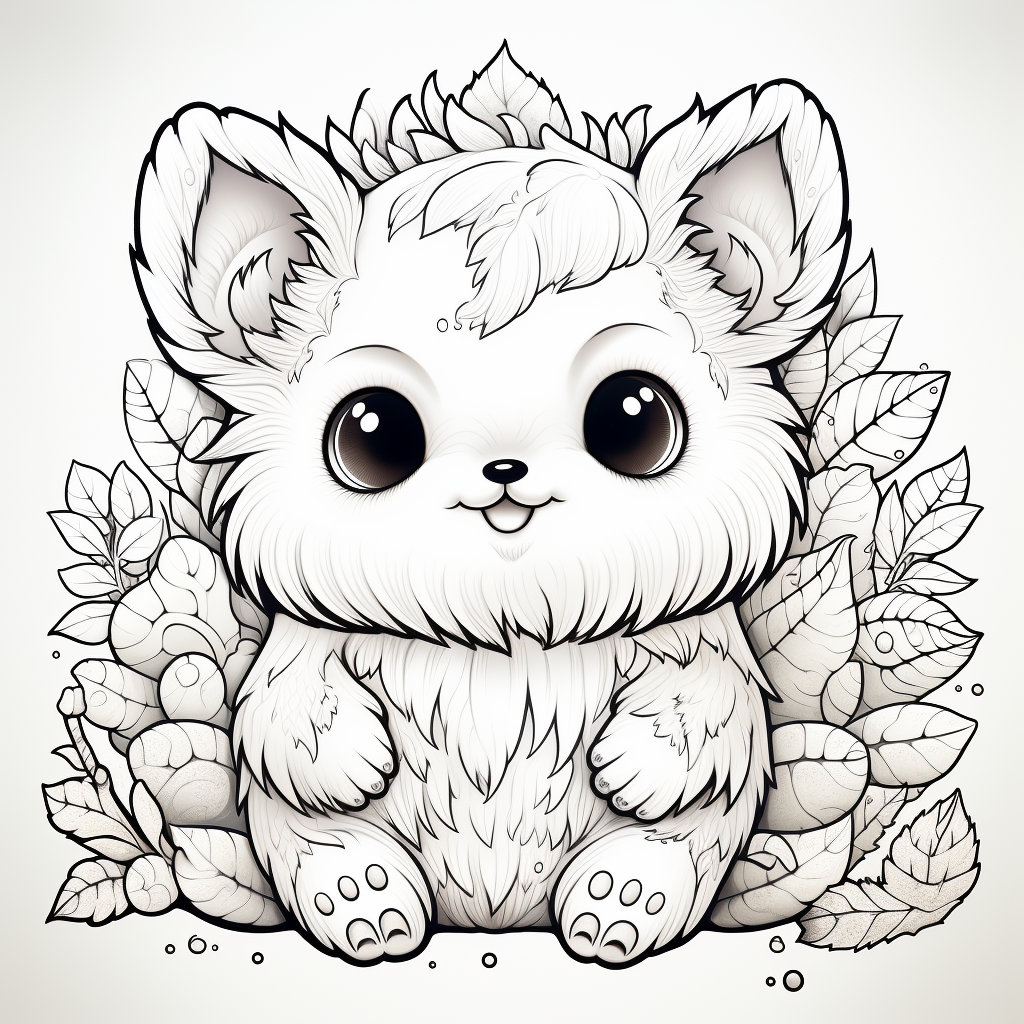 125 - Cute Coloring Pages - Unleash Your Inner Artist - 12 X 12 and 8.5 ...