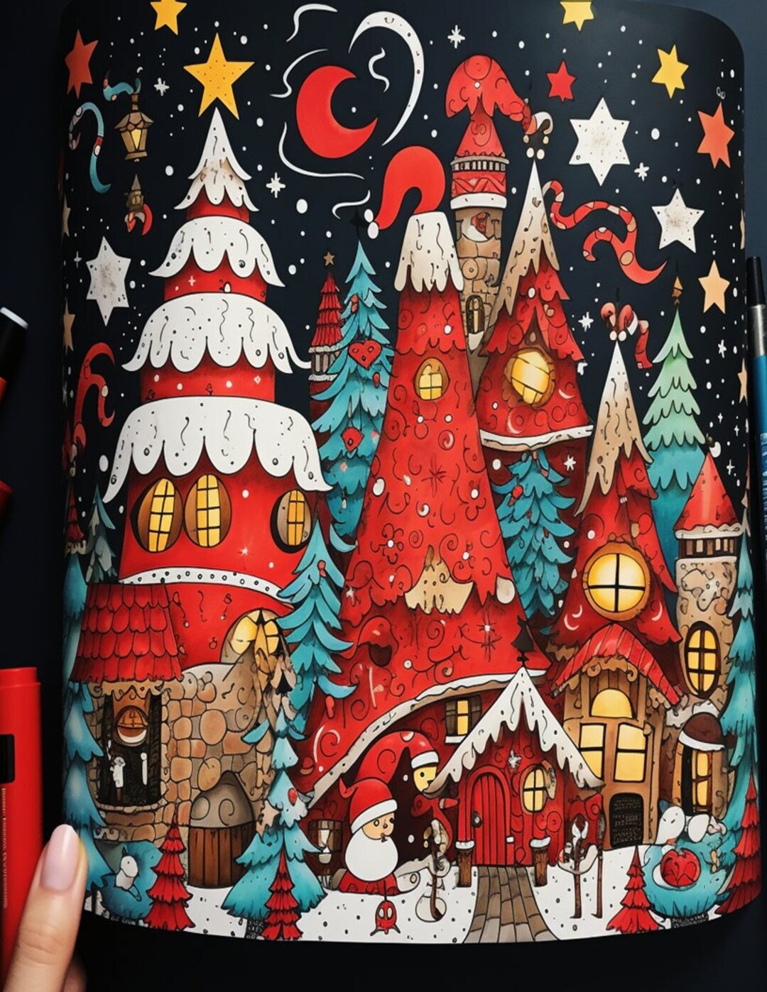 Christmas Activity Pack: Doodle Pages, Sudoku, Mazes (printable PDF) - Etsy