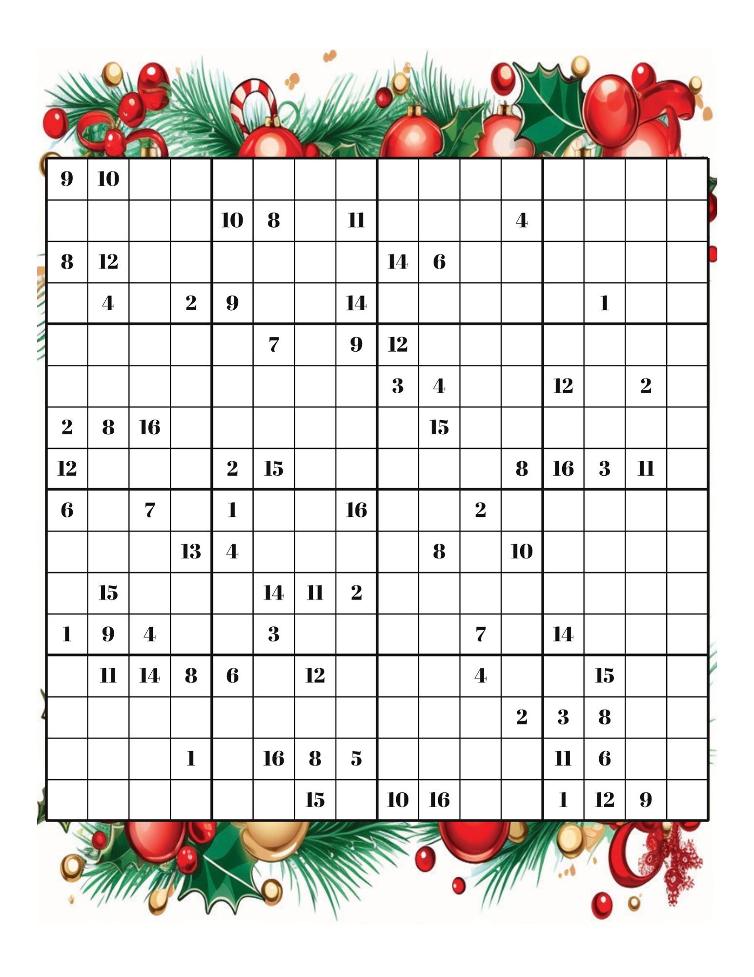 Christmas Fun Pack 42 Pages Doodle Pages, Sudoku, Word Search, Mazes ...