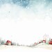 Quaint Watercolor Christmas Houses Digital Backgrounds - Pastel Snowy ...