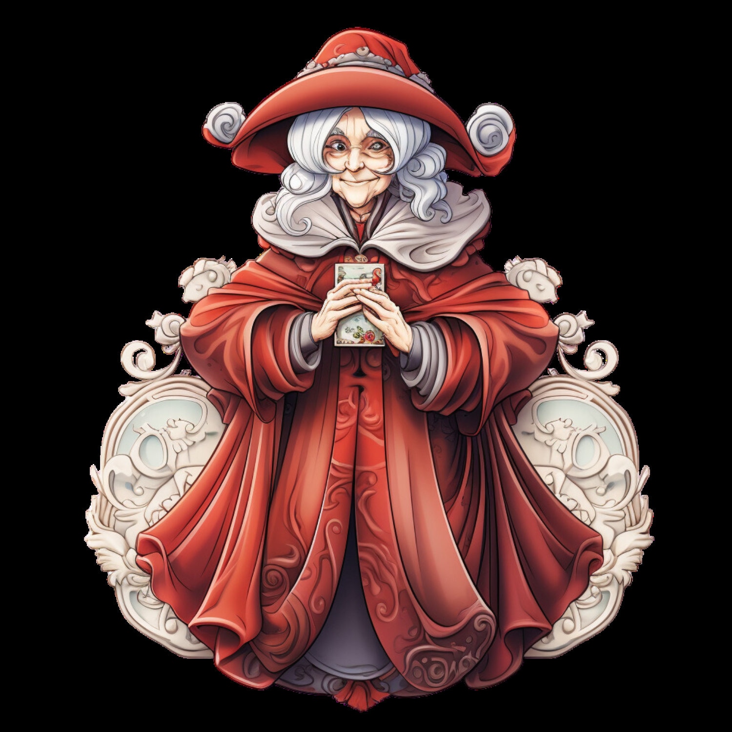 25 Piece Santa & Mrs. Claus Clip Art Collection Festive Digital ...