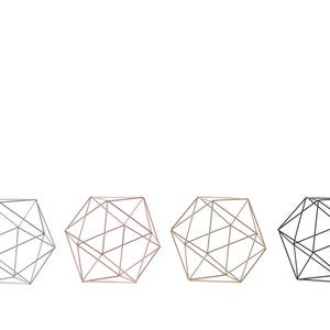 6" Sphere Table Centerpiece - Geometric Spheres - Wedding or Special ...