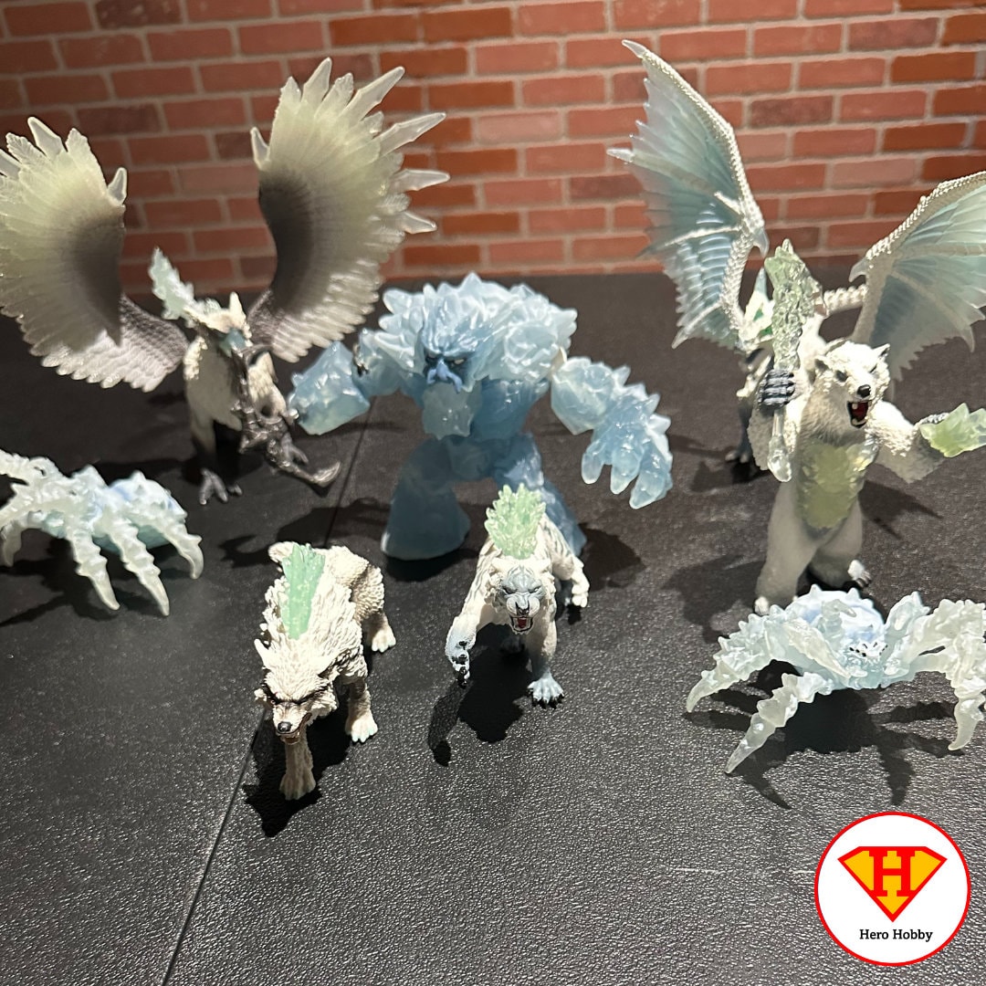 Schleich Eldrador Creatures Ice Family Figurines - Etsy