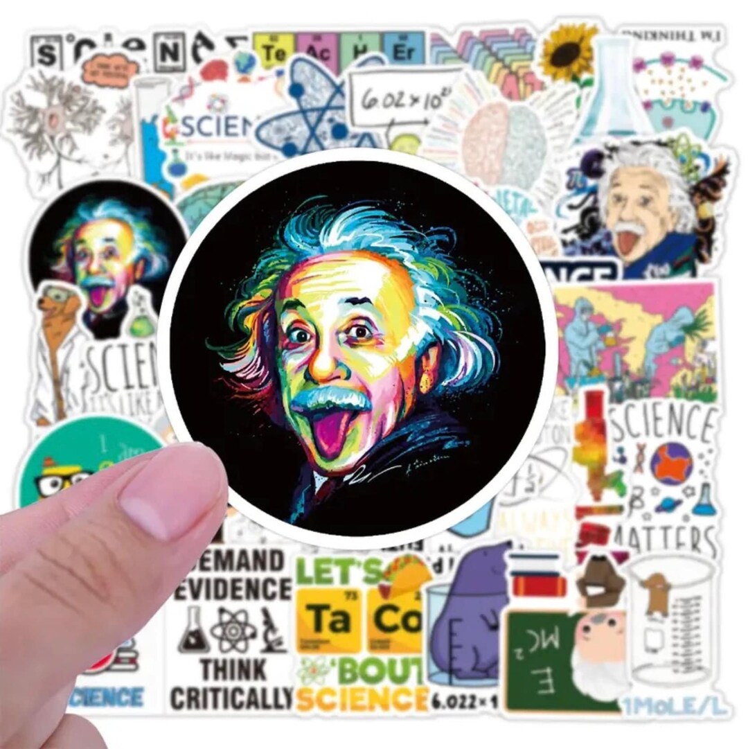 Science Sticker Pack! Vinyl Science Stickers, Die Cut Decal Set ...