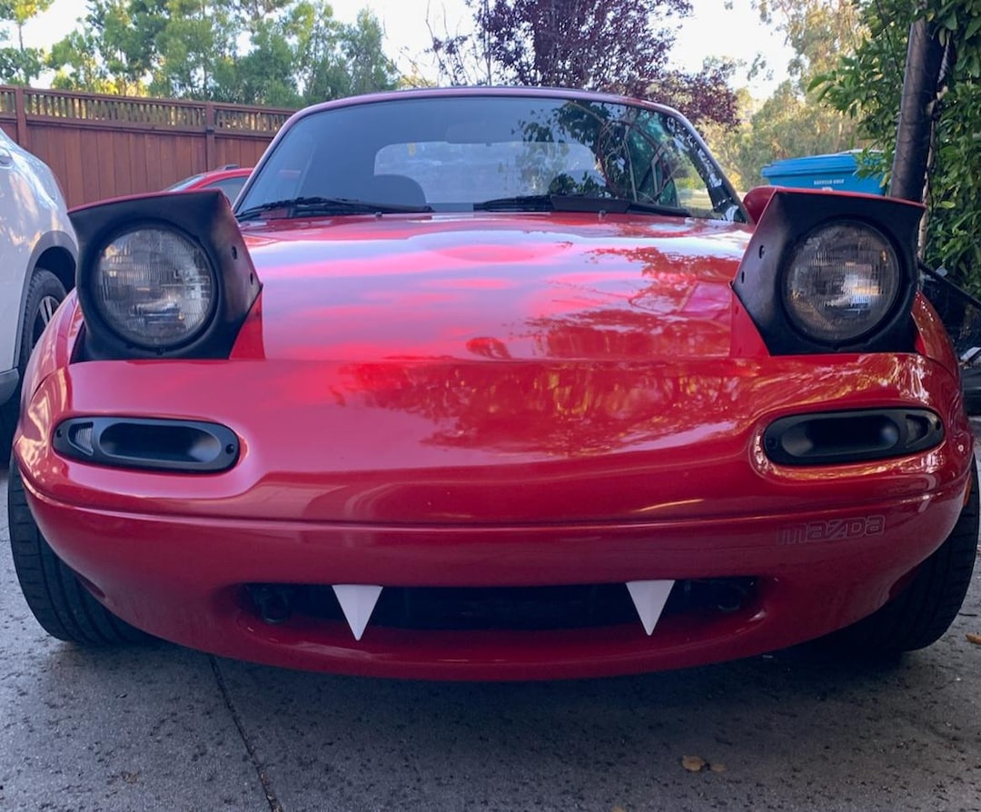 Mazda MX5 Na/nb Fangs-spooky Miata Teeth-front Smile-90s Convertible - Etsy