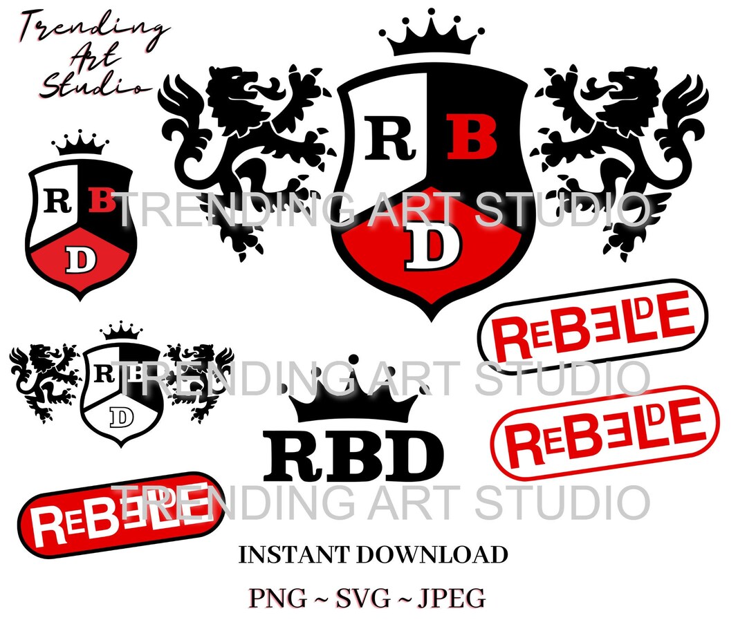 RBD Rebelde Bundle Svg Png Jpeg / Rebelde Digital Files / RBD - Etsy