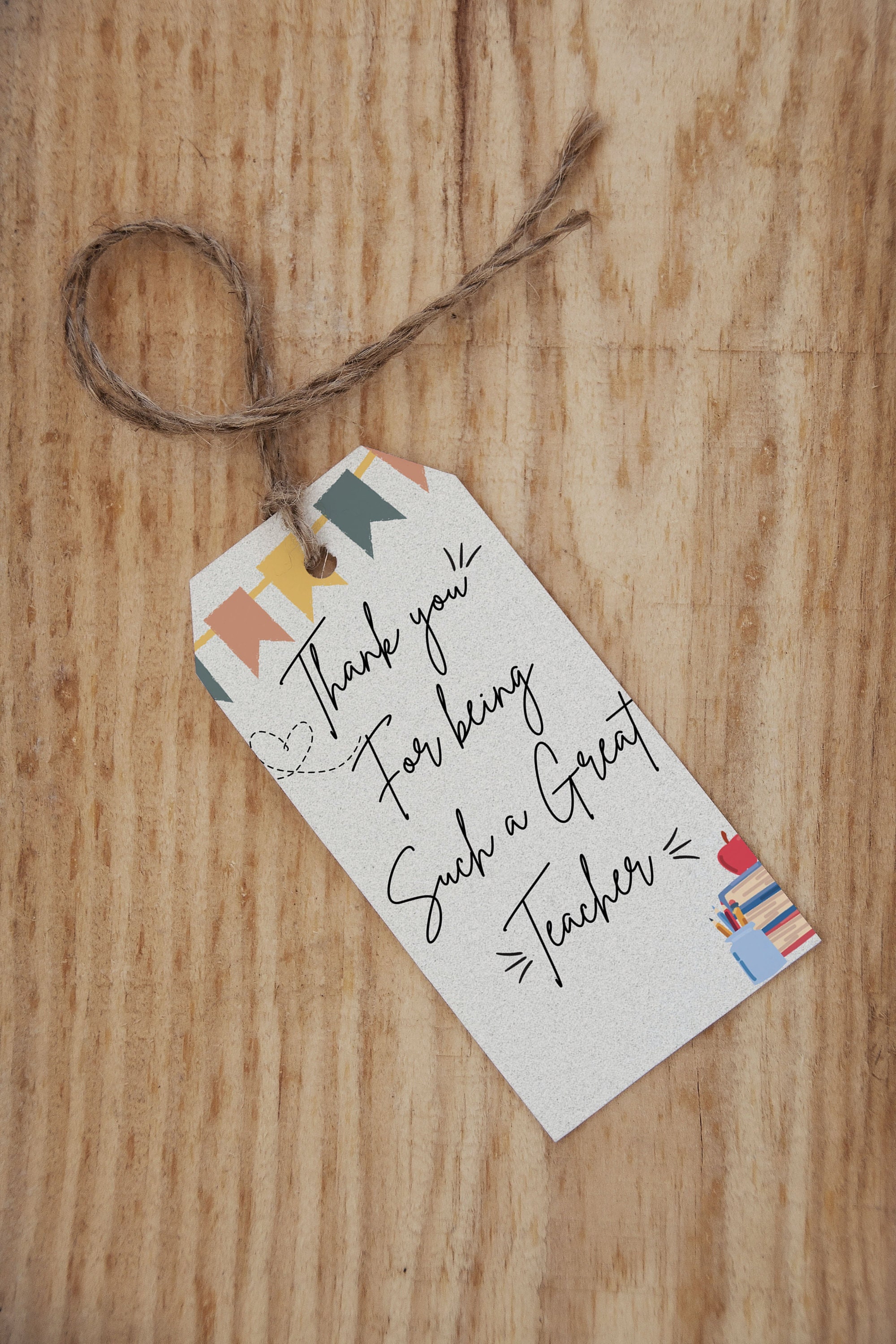 Printable Teacher Appreciation Tag Teacher Gift Tag - Etsy