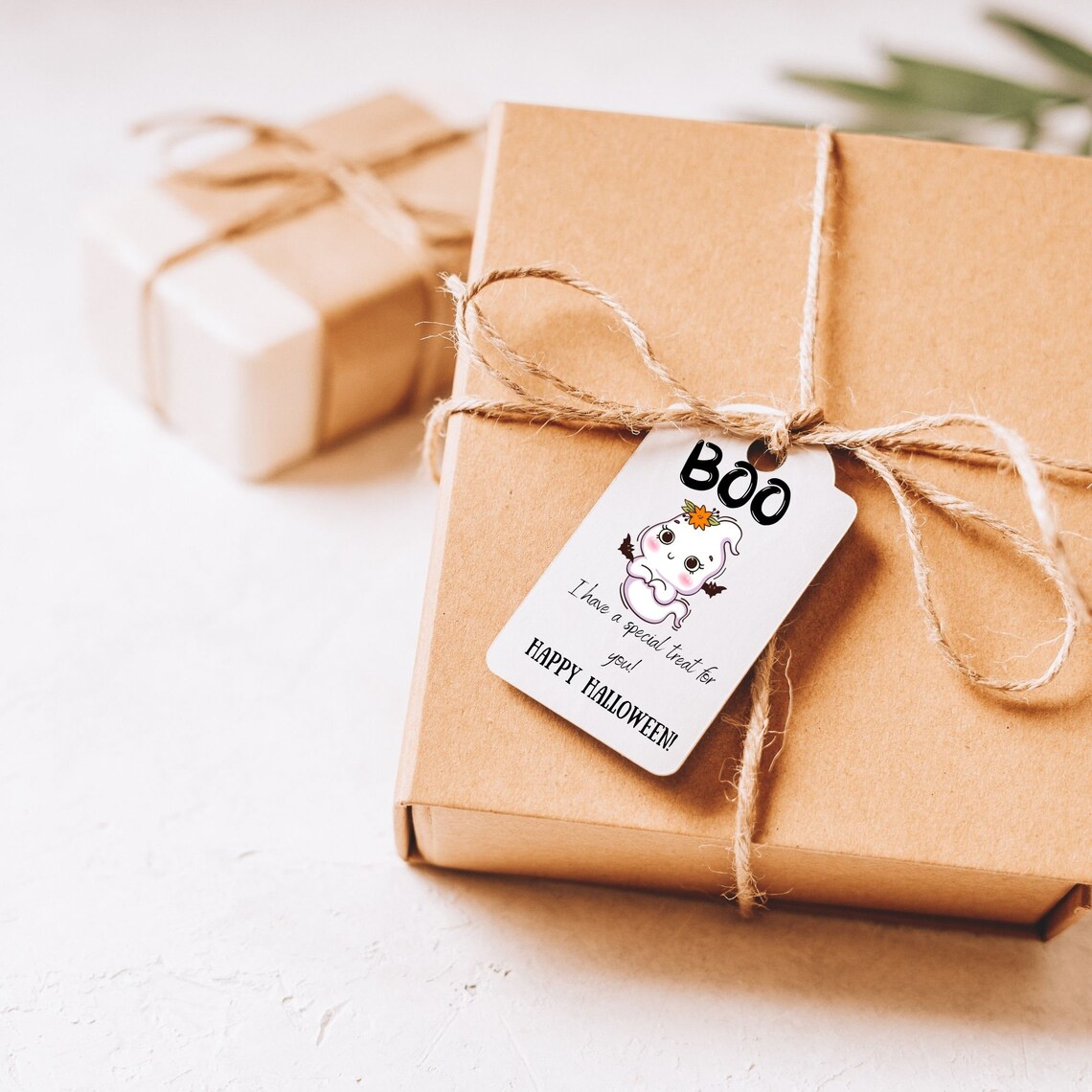 Halloween Favor Tags Boo Gift Tags Trick or Treat Favor - Etsy