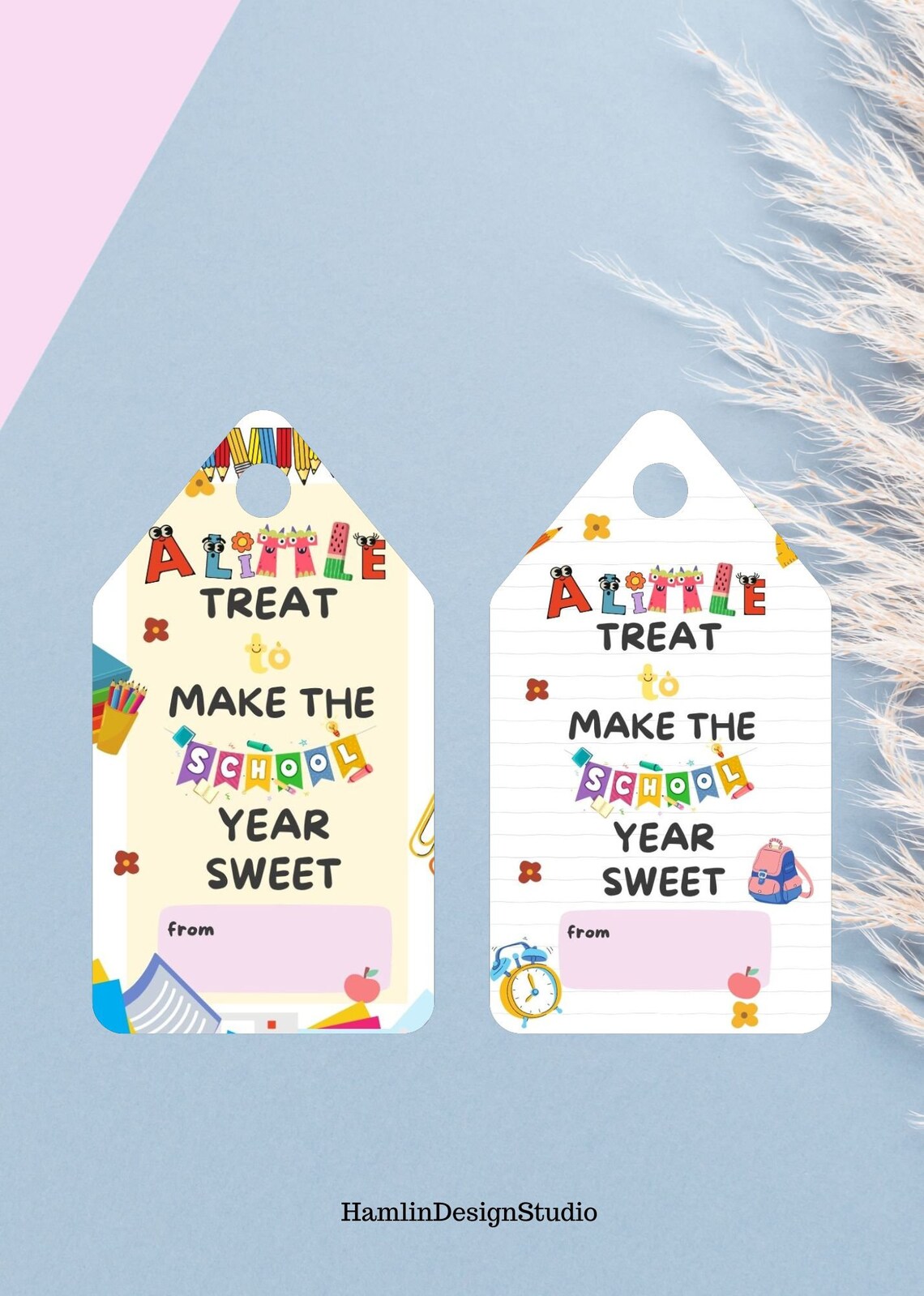 A Little Treat to Make the School Year SWEET TAG Printable - Etsy