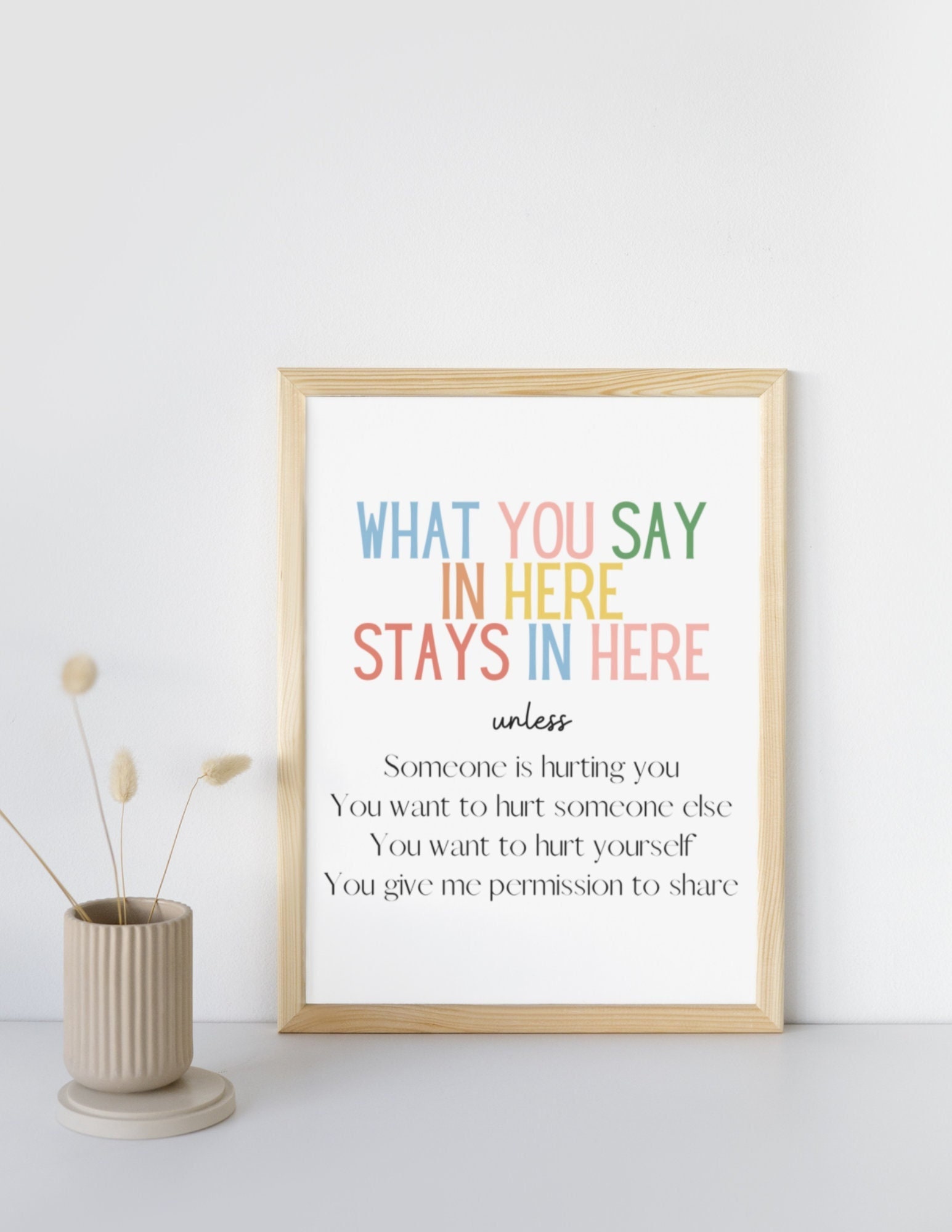 Confidentiality Sign | What Happens in Here Stays in Here ...