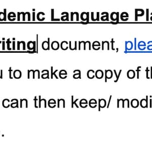 Dual-sided Classroom Academic Language Placemat- Discussion Frames ...
