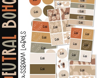 Neutral Boho Classroom Decor Calendar Set Display - Etsy