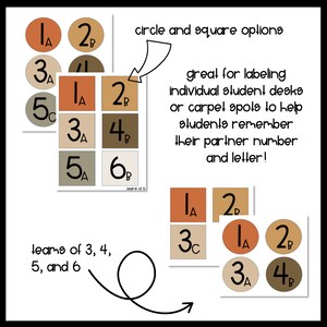 Neutral Boho Classroom Decor Cooperative Learning Individual Partner ...