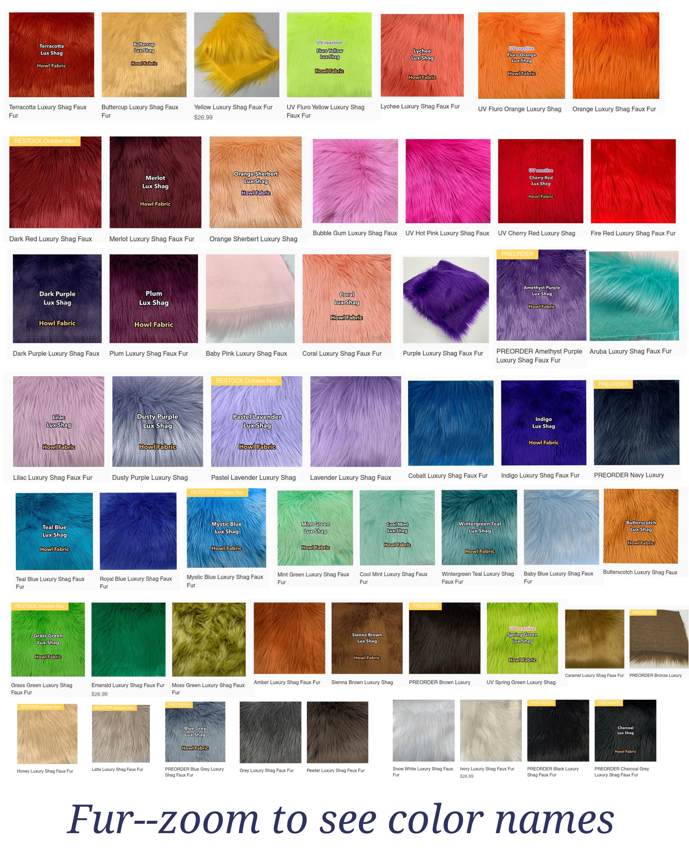 Fursuit Handpaws in a Rainbow of Colors, for Partial Fursuits, Costumes ...