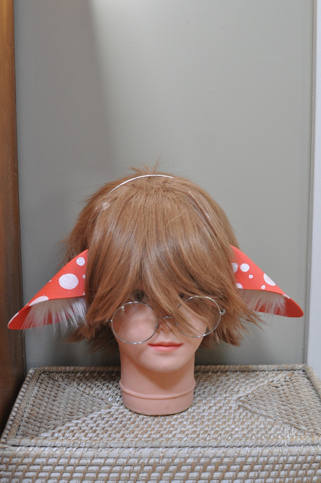 Cute Mushroom Cow Ears for Cosplay - Etsy
