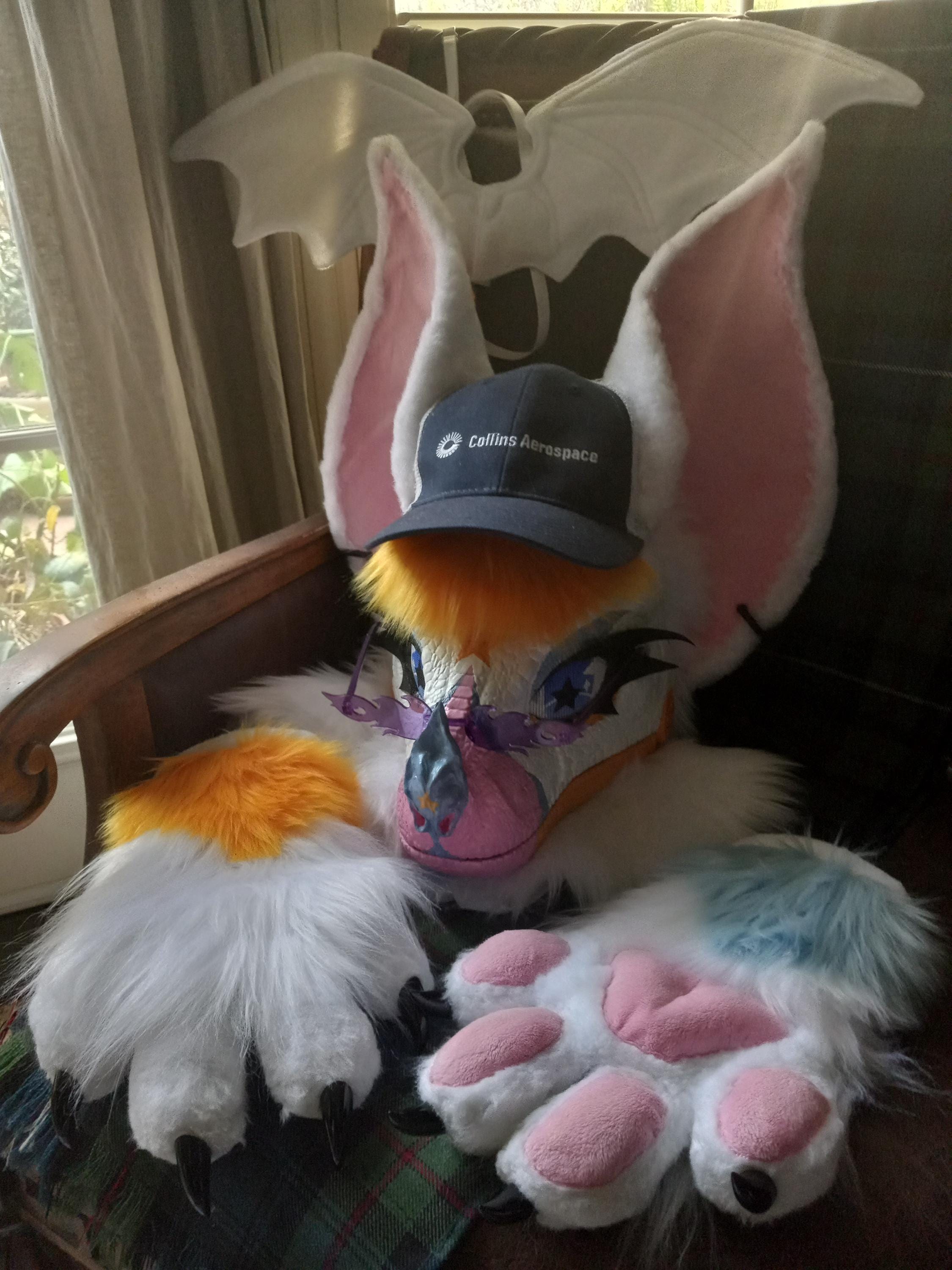 ON HOLD!! Pastel Bat Fursuit Mini Partial! - Etsy