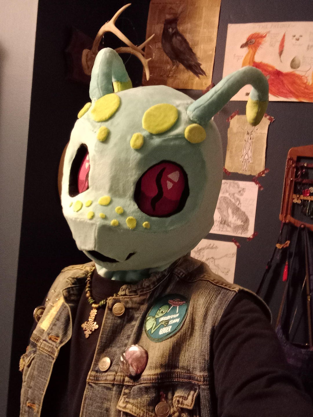 Alien Fursuit Head, Lil Goober Guy, Alien Costume! - Etsy