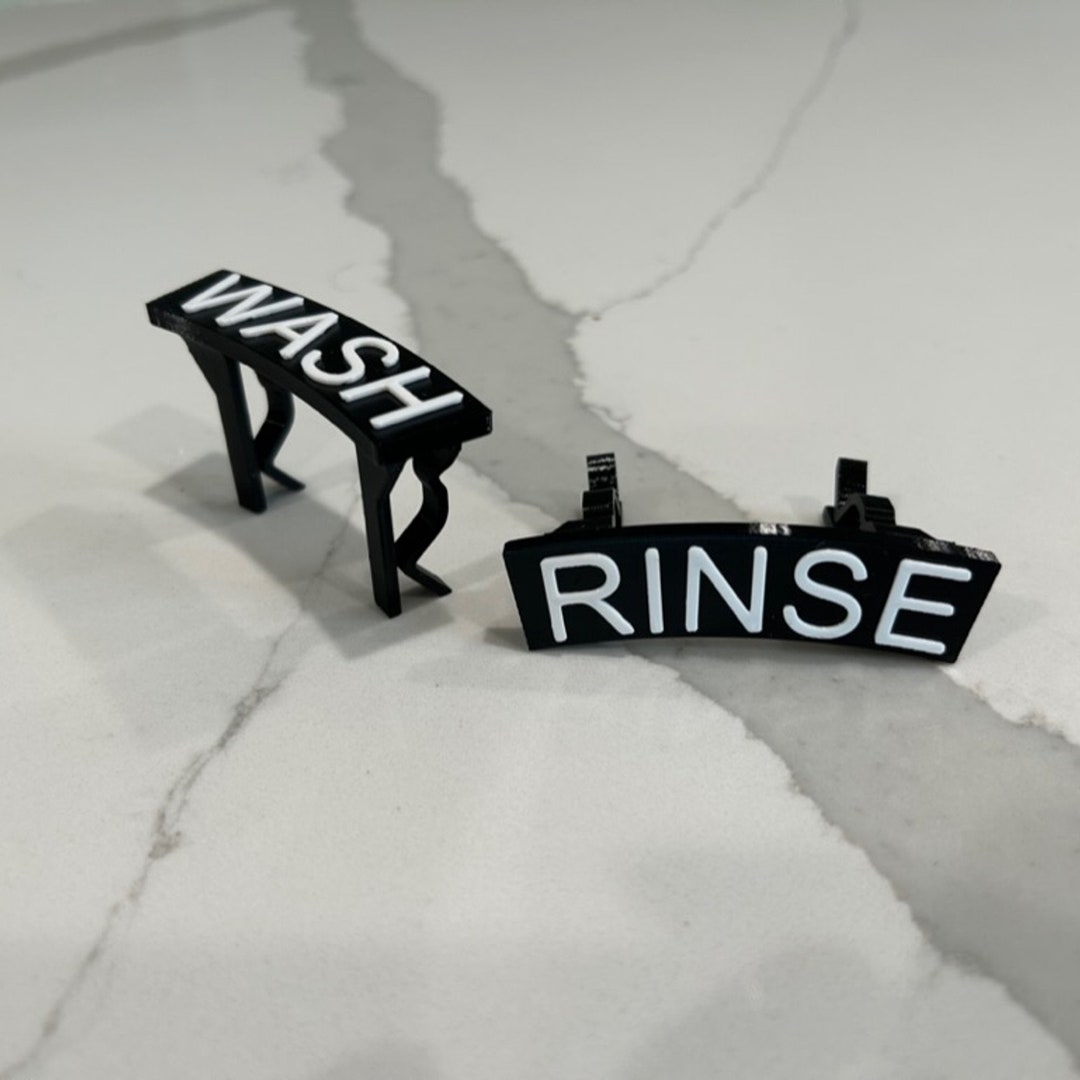 Wash Rinse Bucket Labels - Etsy