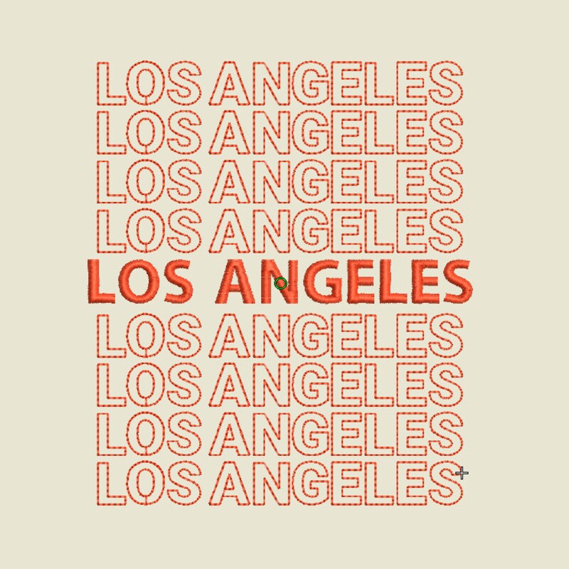 Los Angeles Font - Etsy