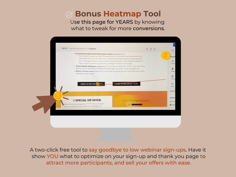 Opt-in Landing Page Kajabi Template Bundle - PINK | 2 High-converting ...