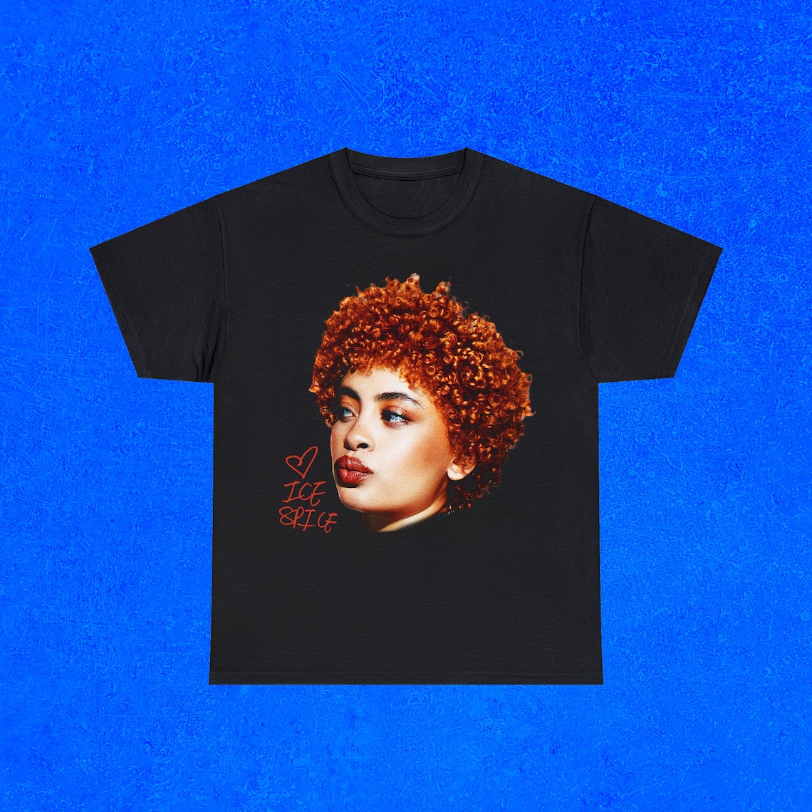 Ice Spice T-shirt, Ice Spice Face Print, Ice Spice Autograph, Much T ...