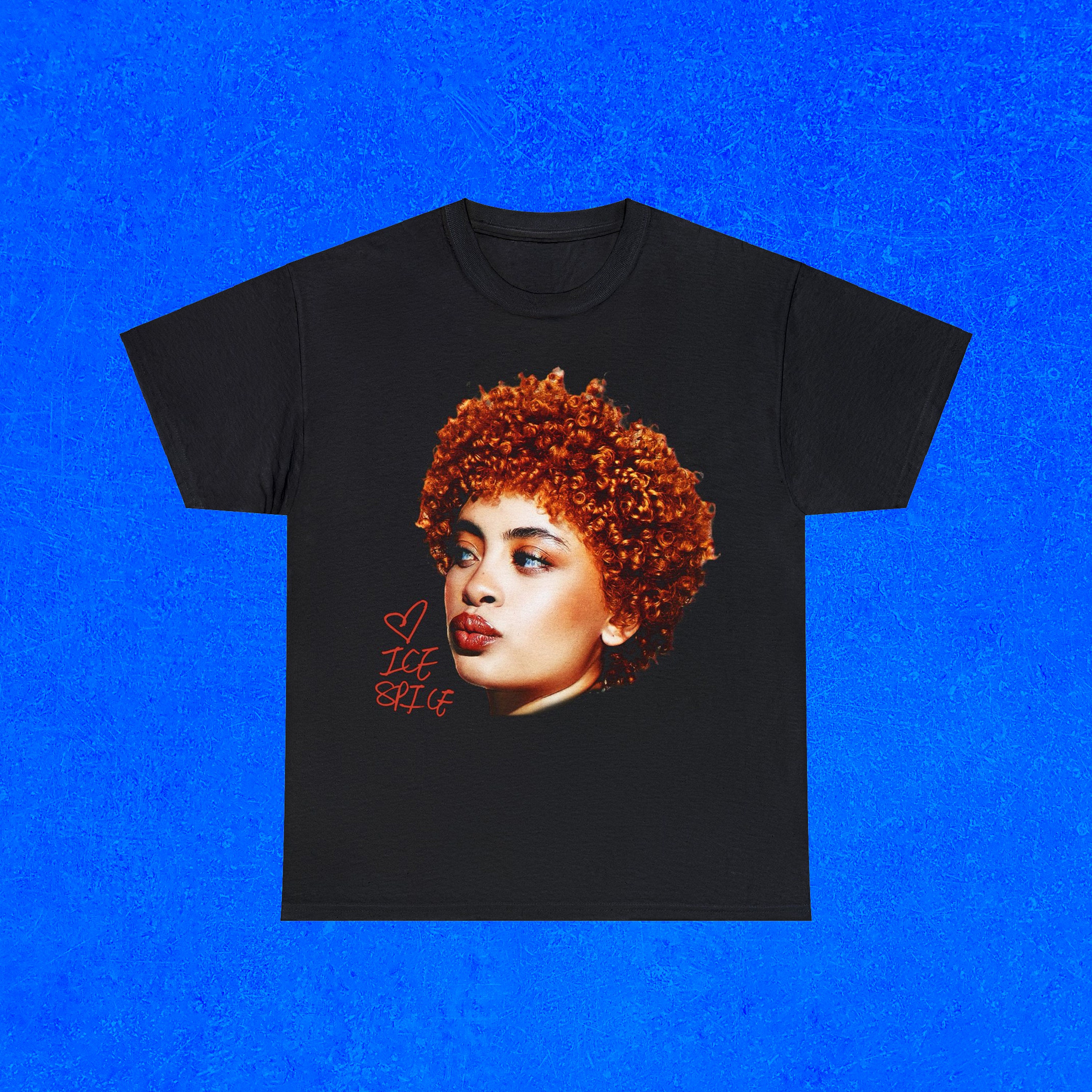Ice Spice T-shirt, Ice Spice Face Print, Ice Spice Autograph, Much T ...