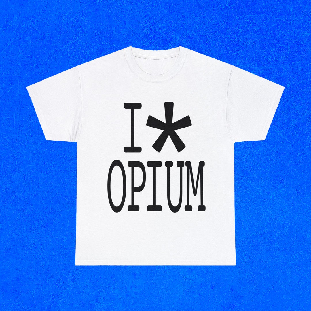 Opium T-shirt, Playboi Carti Shirt, I Love Opium, Antagonist Tour Shirt ...