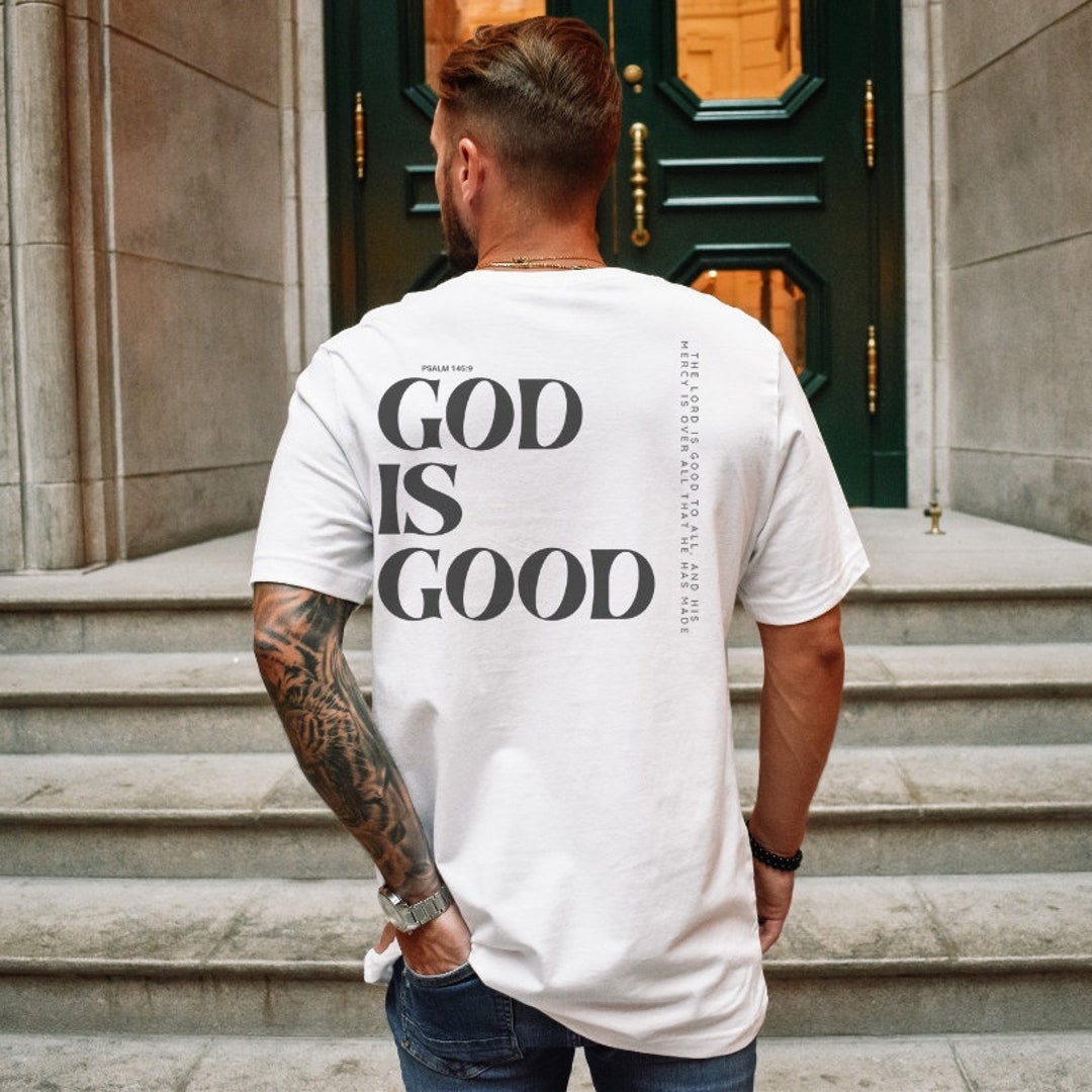 God is Good Shirt, Faith Shirt, Mens Christian Shirt, Jesus Shirt ...
