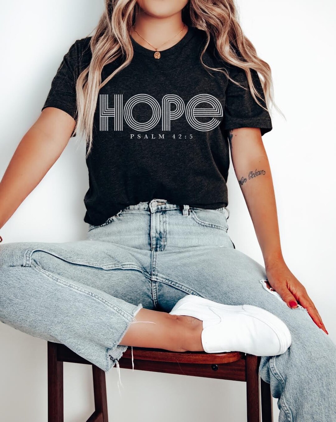 Hope T Shirt, Hope Shirt, Psalm Shirt, Hope Tshirt, Boho Shirt ...