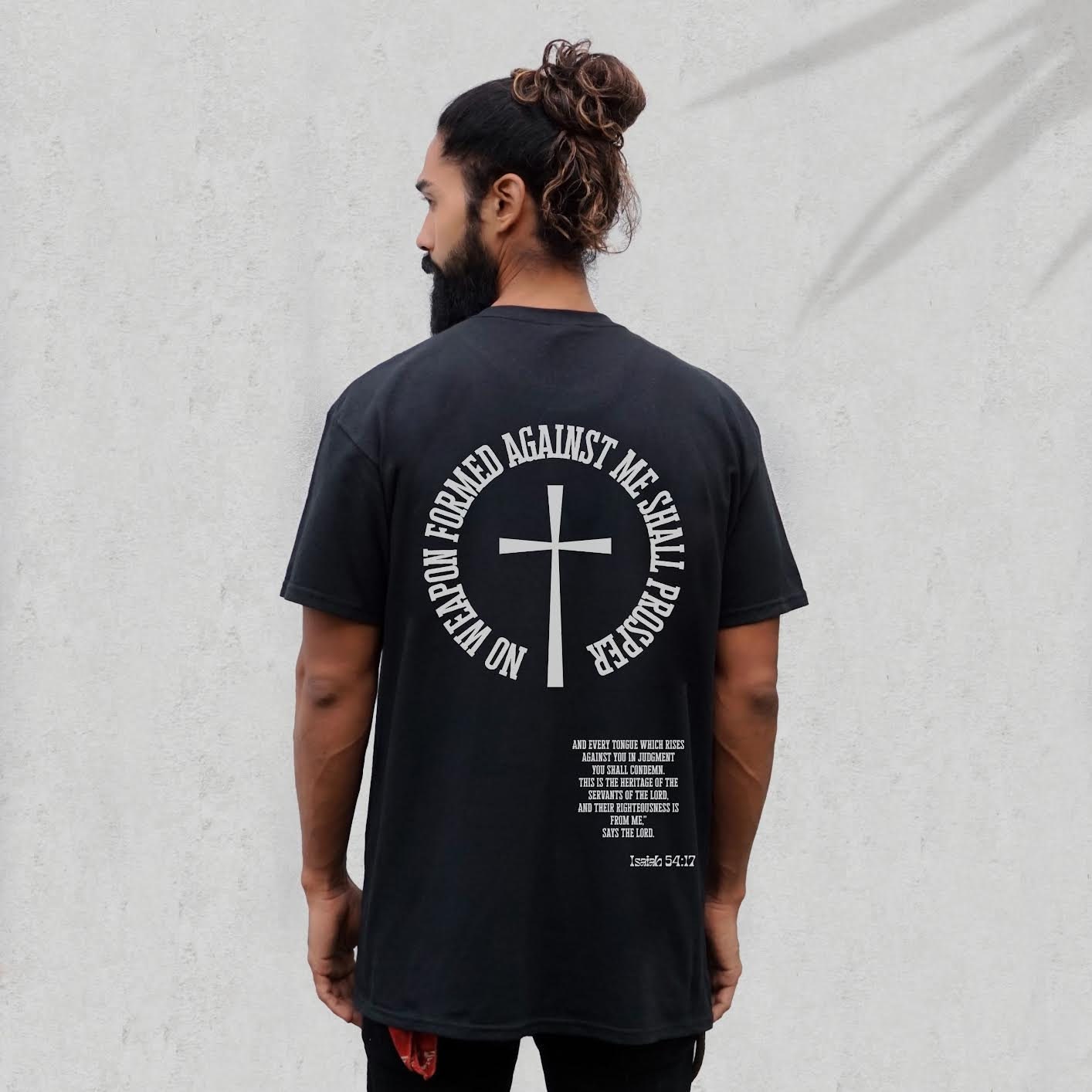 No Weapon Formed Against Me Shall Proser Shirt, Jesus is King Shirt ...
