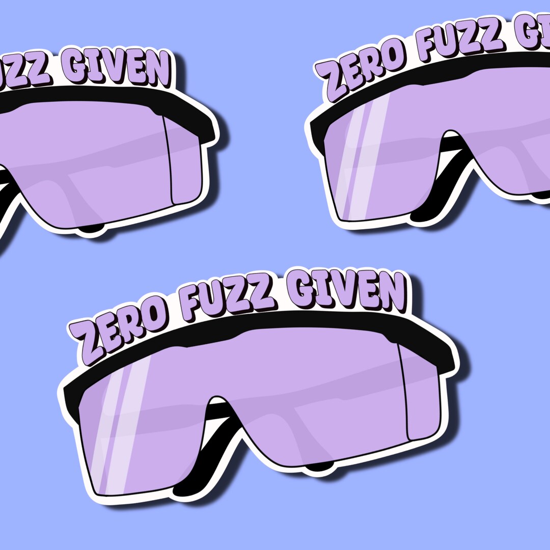 No Fuzz Given Sticker, Laser Technician, Esthetician Sticker, Laser ...