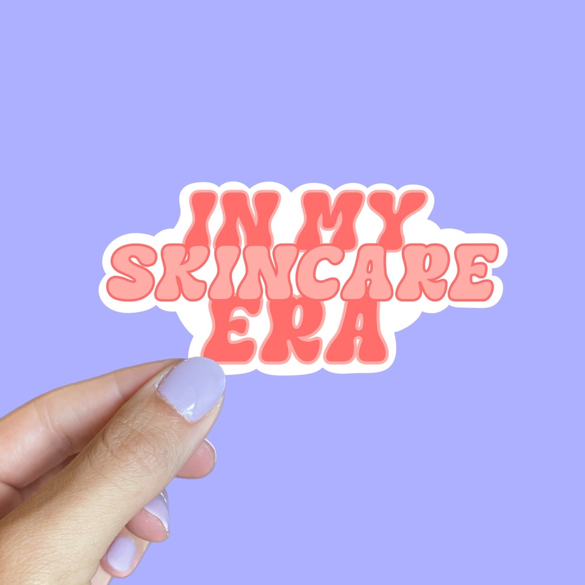 In My Skincare Era Sticker Esthetician Gift Skin Care - Etsy