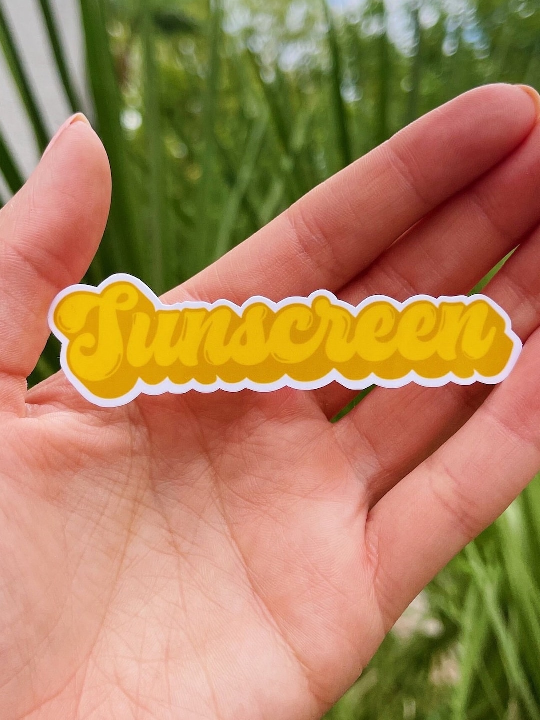 Sunscreen Sticker | Esthetician Gift| Reminder Sticker| Dermatologist ...