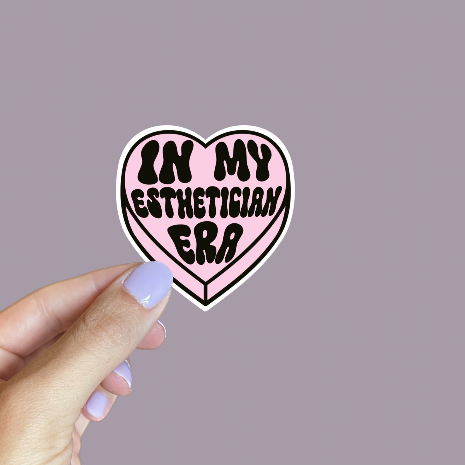In My Esthetician Era Sticker, Esthetician Gift, Skin Care Sticker ...