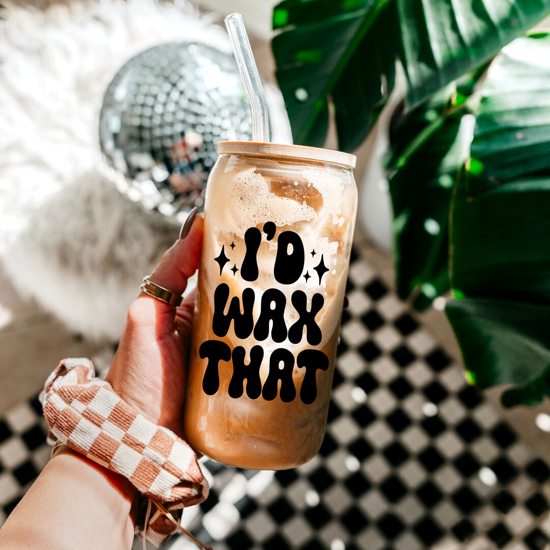 Id Wax That Esthetician Libbey Glass ,esthetician Gift, Skin Care, Skin ...