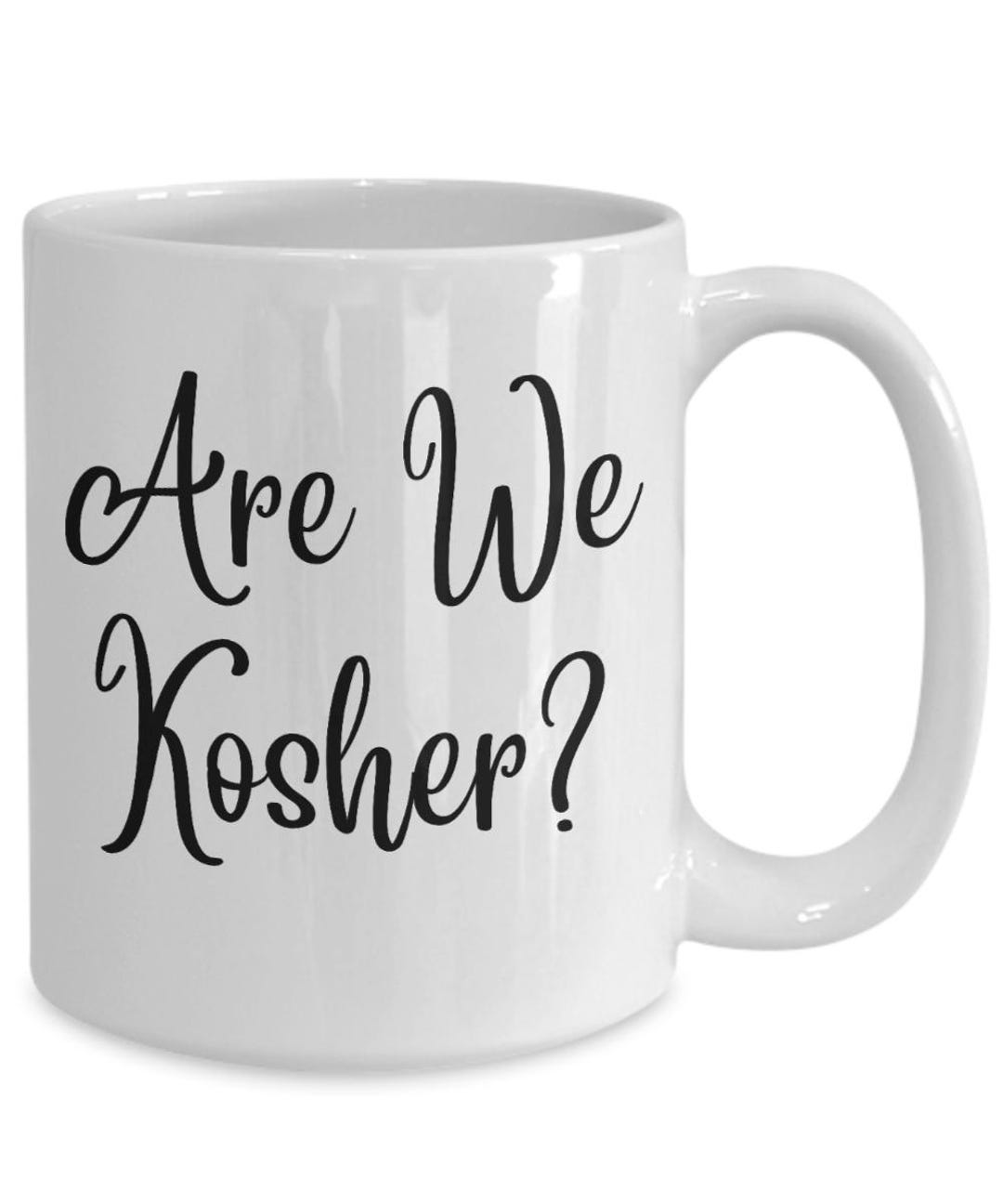 Kosher Coffee Mug Funny Gift Ideas for Kosher Themed Jewish Rabbi ...