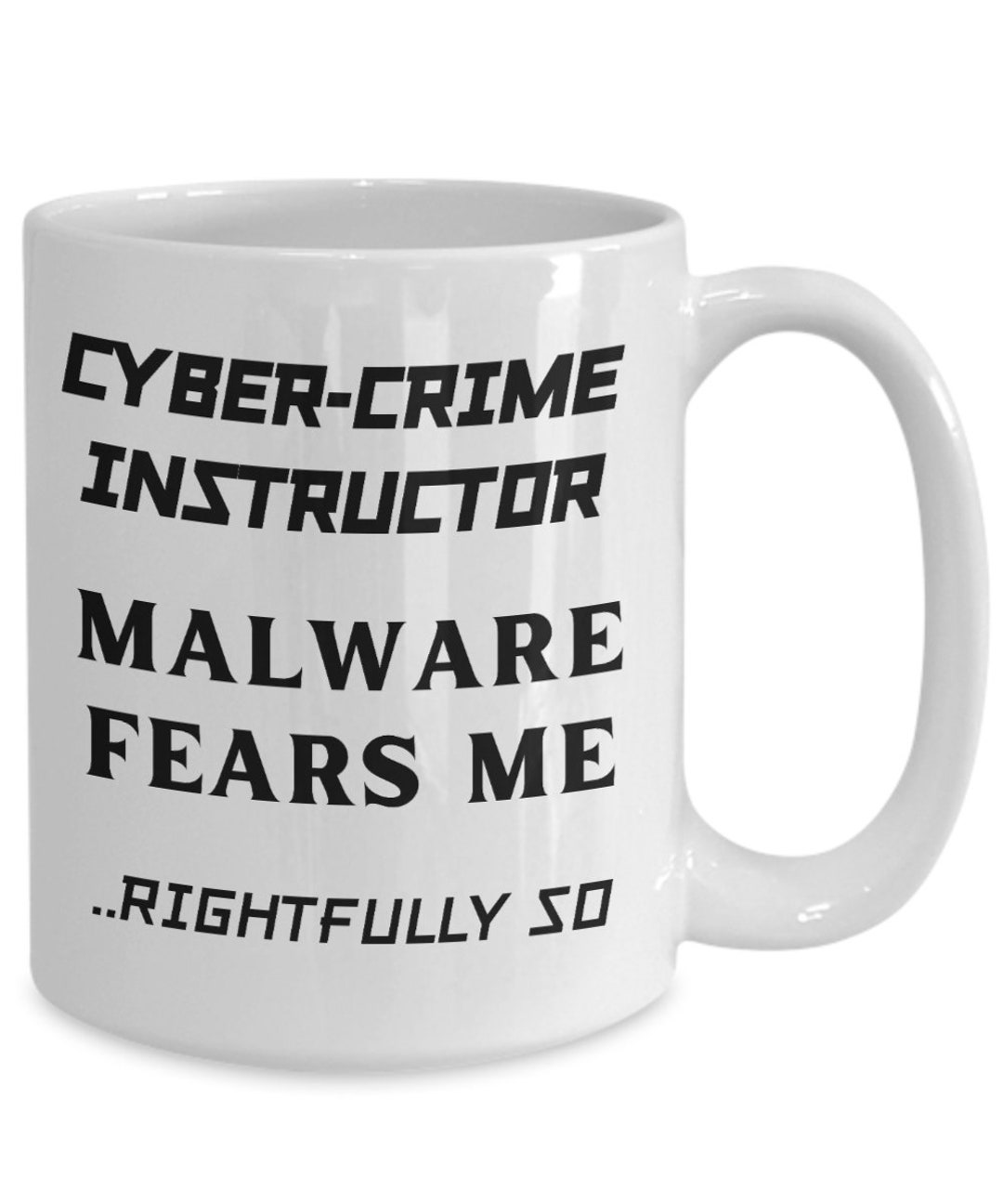 Cybercrime Specialist Coffee Mug Gift Ideas for Cyber-crime Instructor ...