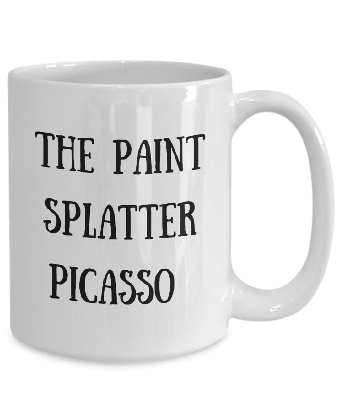 Paint Splatter Picasso Coffee Mug - Funny Painter Gift - Etsy